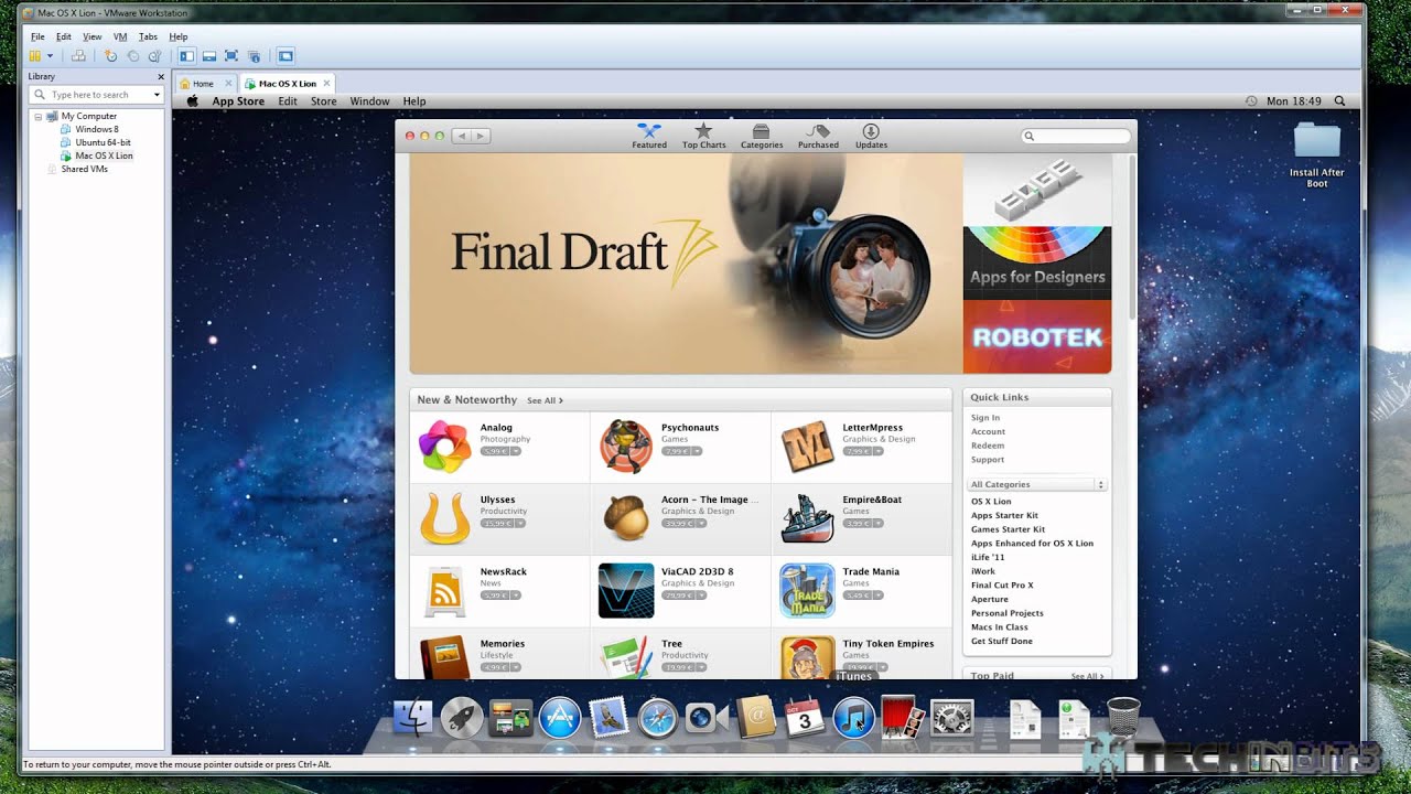 Can you update mac os x in vmware - viralpaas