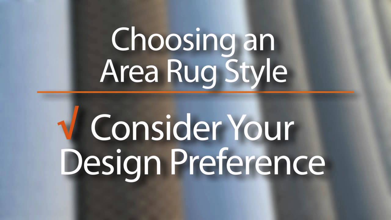 Carpet Mill Outlet - Choosing the Right Area Rug for your Project - YouTube