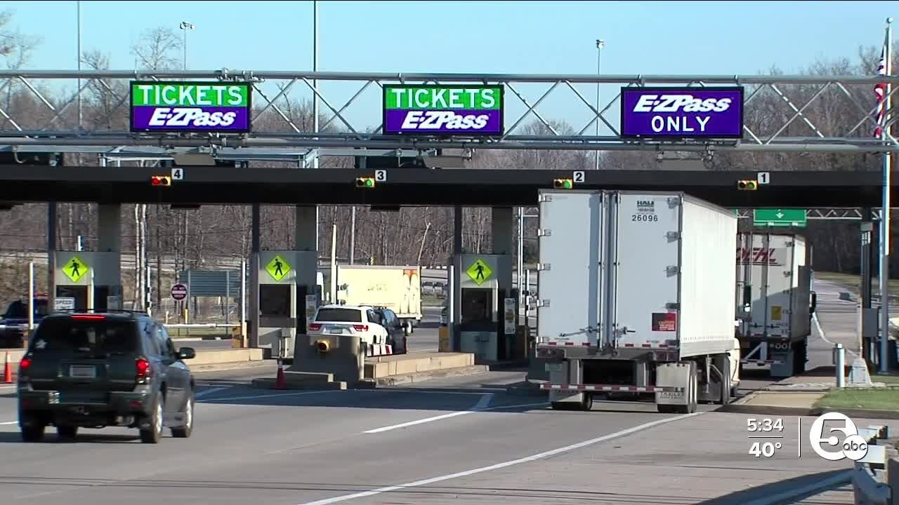 Ohio Turnpike inches closer to non-stop, 'open road' tolling - YouTube