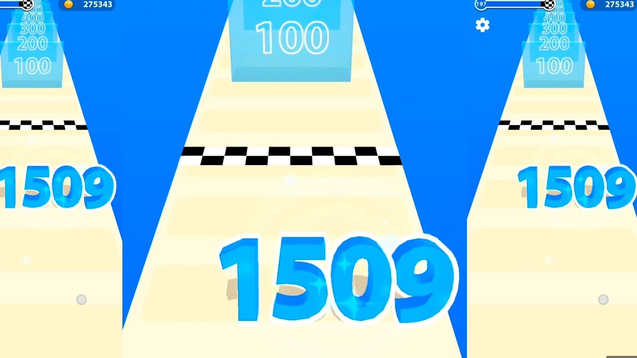 Number run - break the all numbers. - YouTube