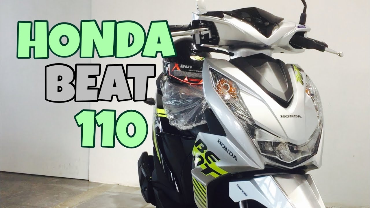All New Honda Beat 110 Silver Yellow 2020 - YouTube