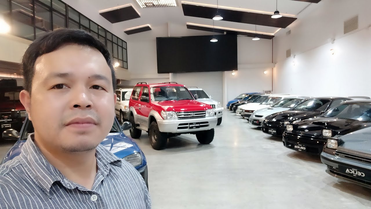 The First Toyota Vintage Cars garage nasa Pilipinas na. - YouTube