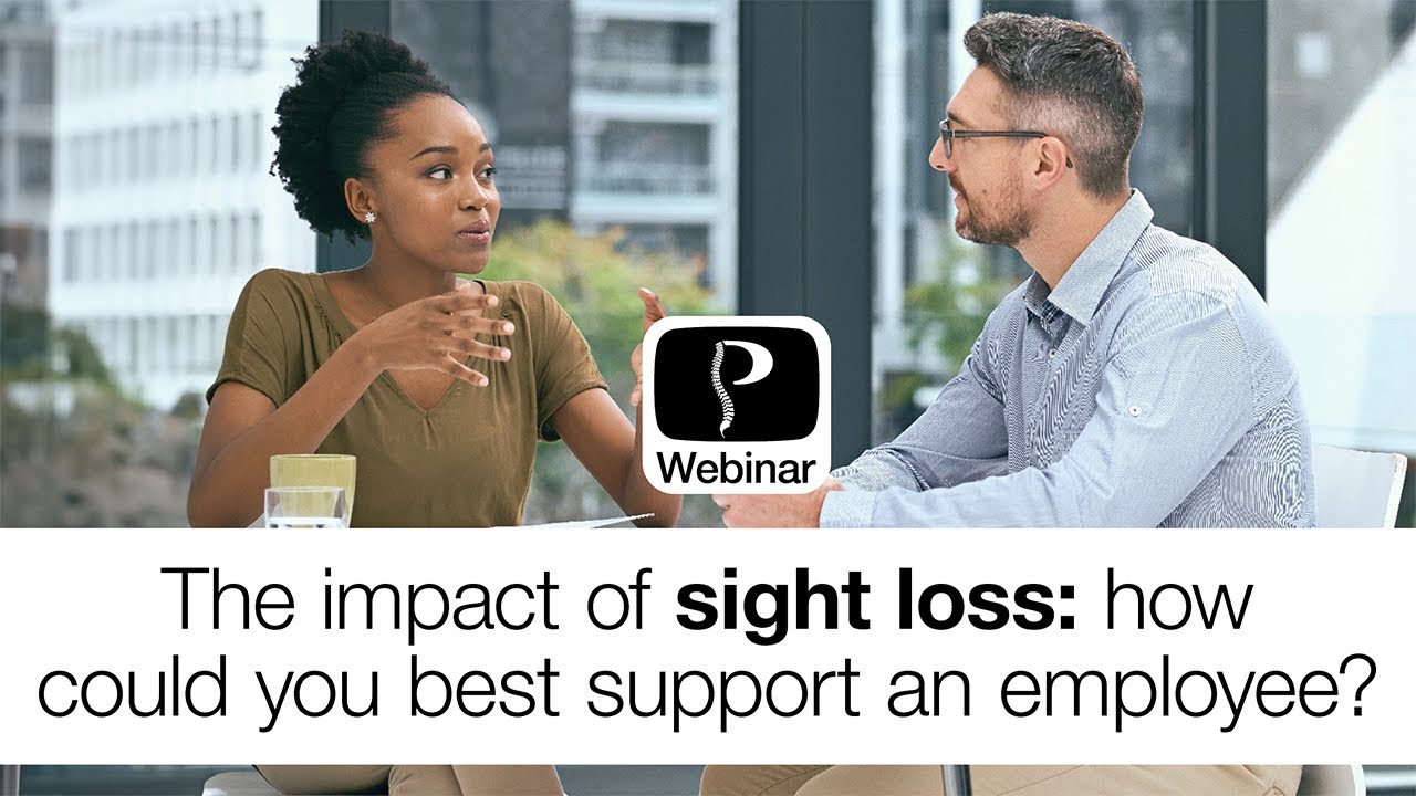The impact of sight loss: how could you best support an employee? - YouTube