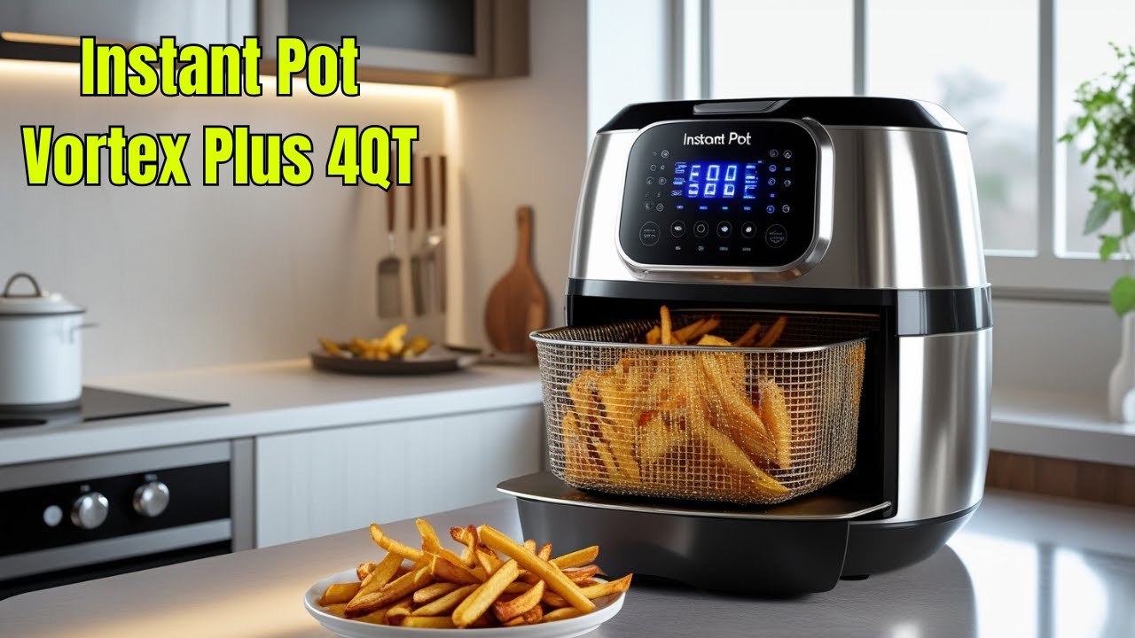 Instant Vortex Plus 4QT: From Instant Pot Makers, 6-in-1 Versatility ...