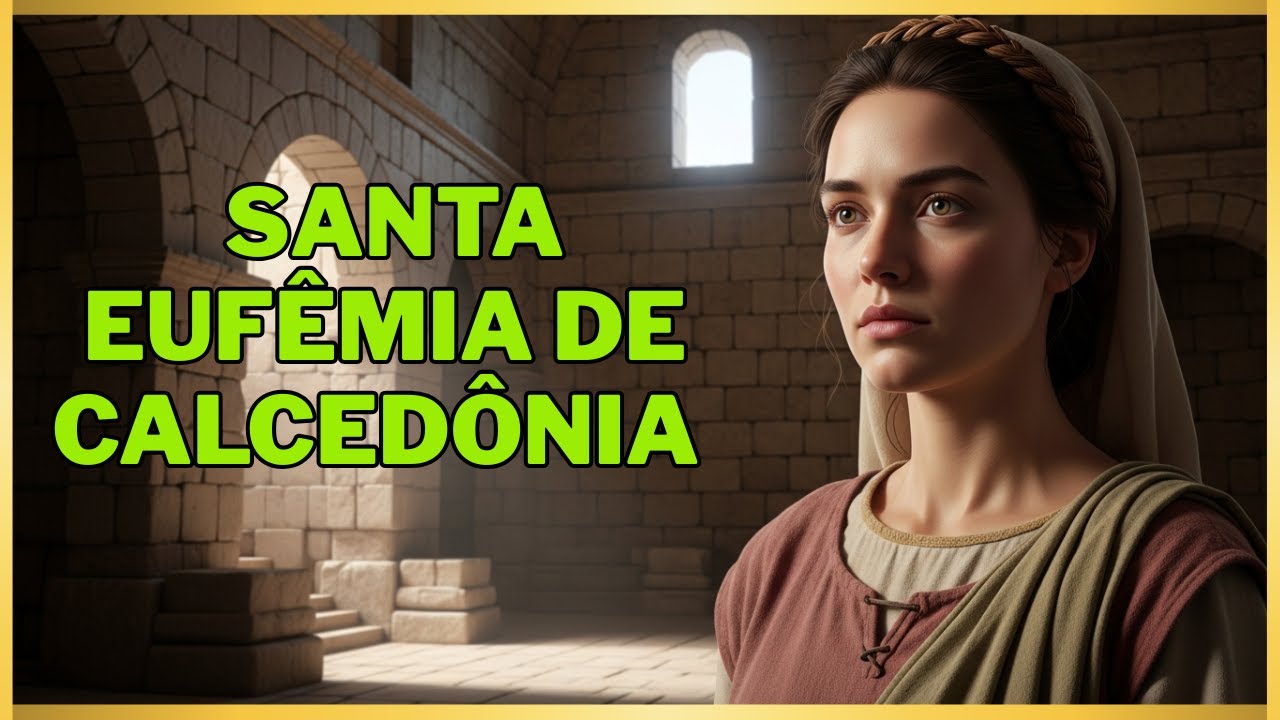 🌸 Santa Eufêmia de Calcedônia – Uma Vida Oferecida a Deus - YouTube