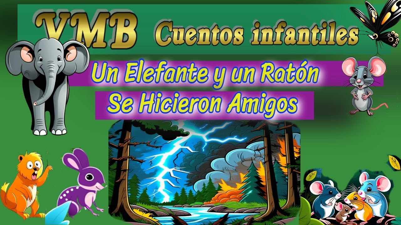 El valor de una gran Amistad: Emilio el Elefante y Miguel el Ratón en ...
