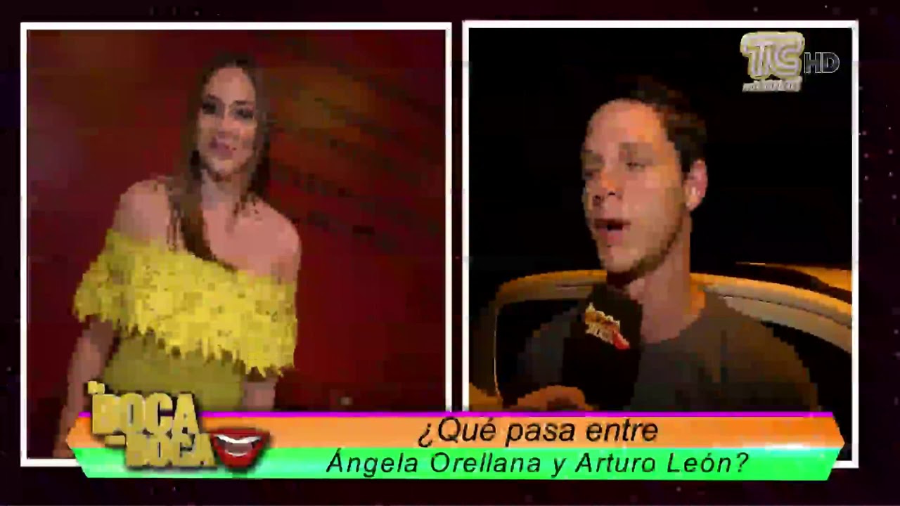 ANGELA ORELLANA Y ARTURO LEON JUNTOS | FARÁNDULA ECUATORIANA - YouTube