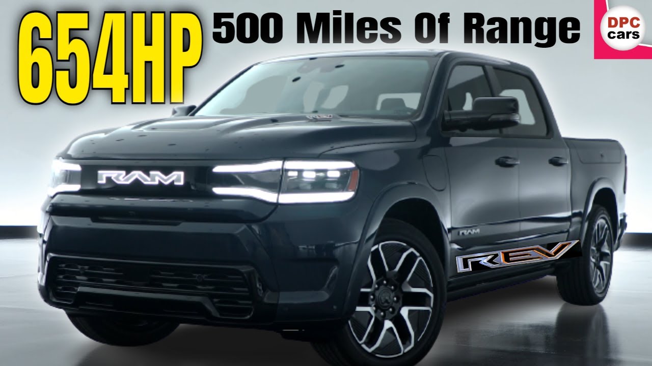 2025 Ram 1500 REV Electric Truck Revealed With 654HP and 500 Miles Of ...