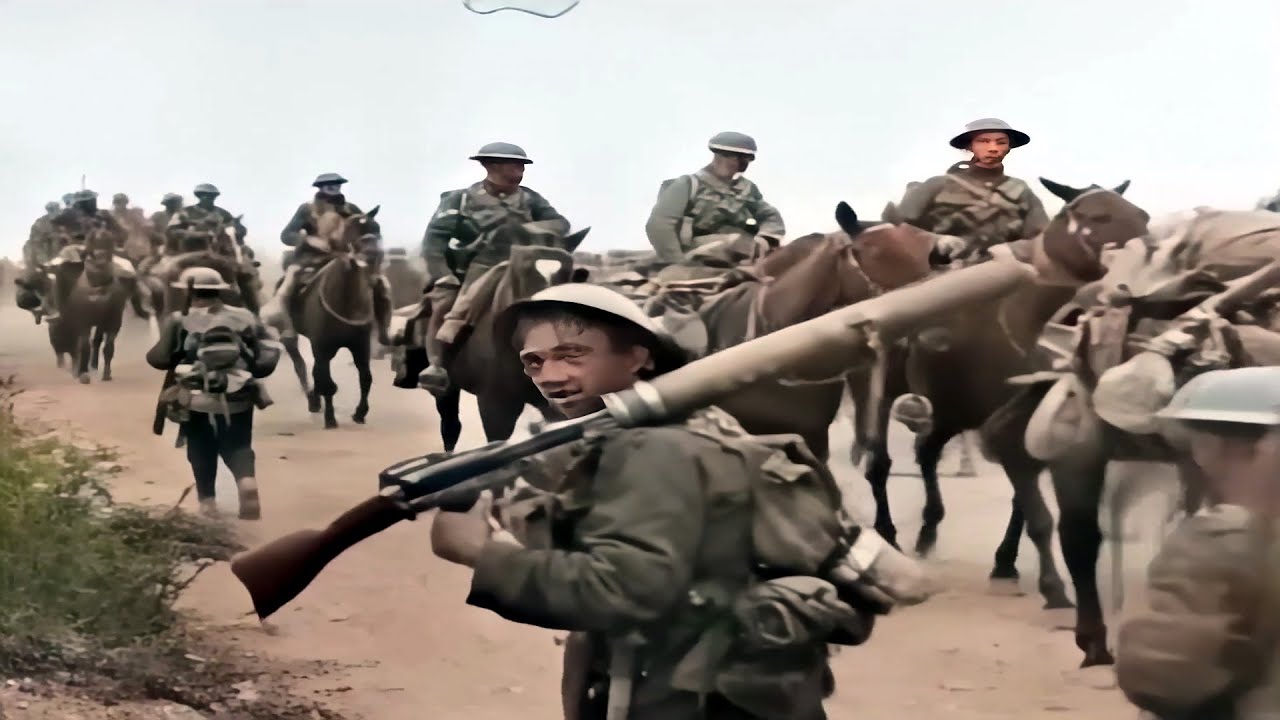 WW1 brought to life in color [60fps, Remastered] w/sound design added ...
