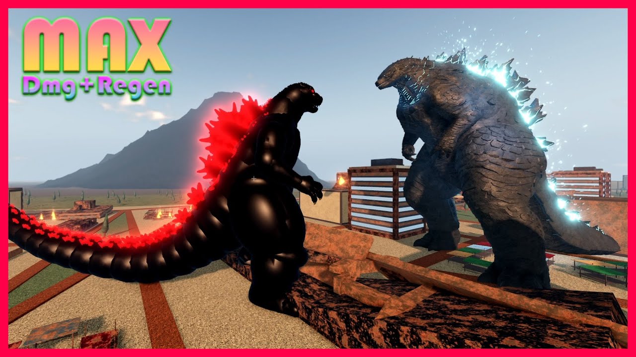 Heisei Godzilla MAX Dmg Regen - Roblox Kaiju Universe - YouTube