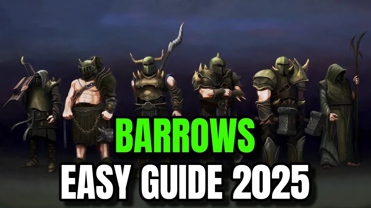 OSRS Barrows Guide (Beginner Friendly) – Super Easy Tutorial - YouTube