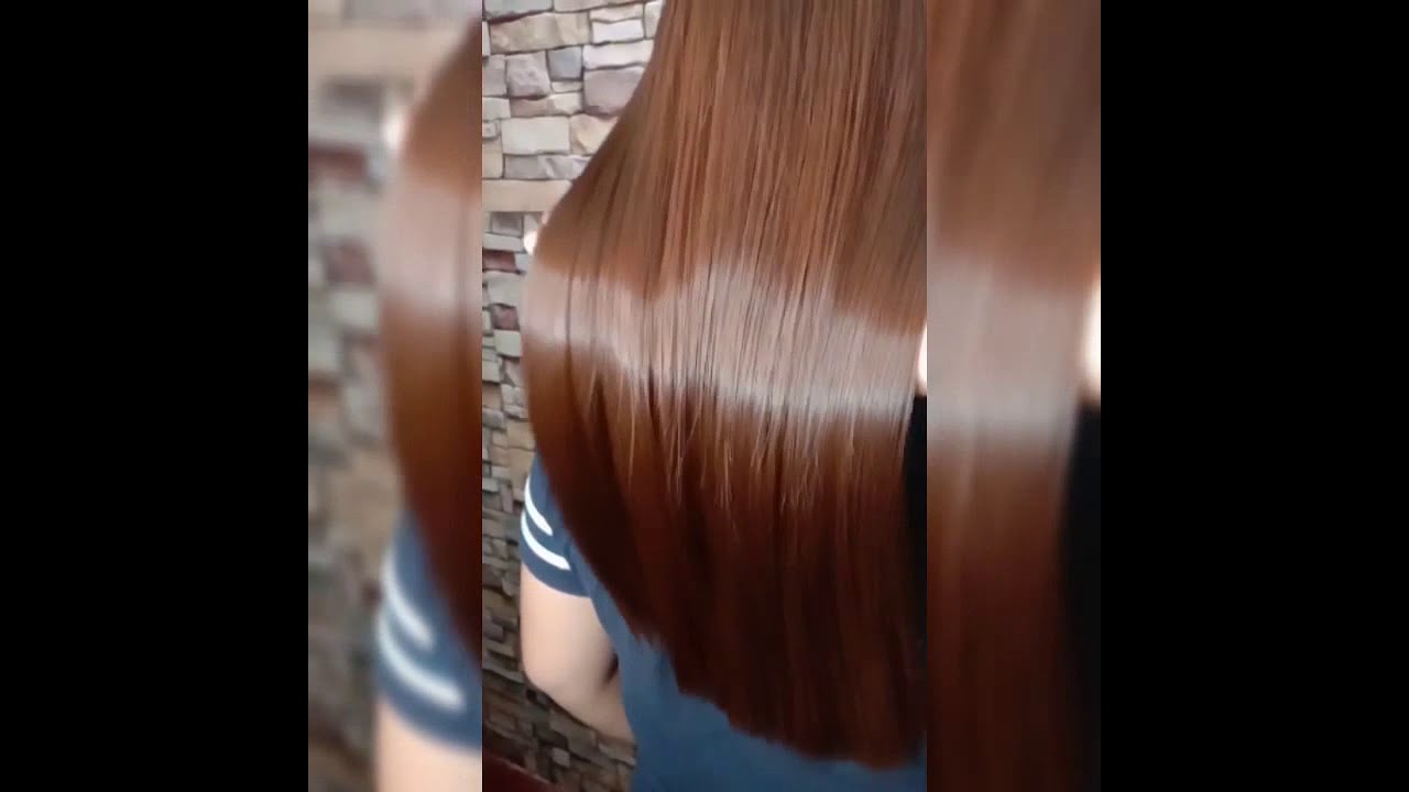 Rebond Color Cellophane Treatment - YouTube