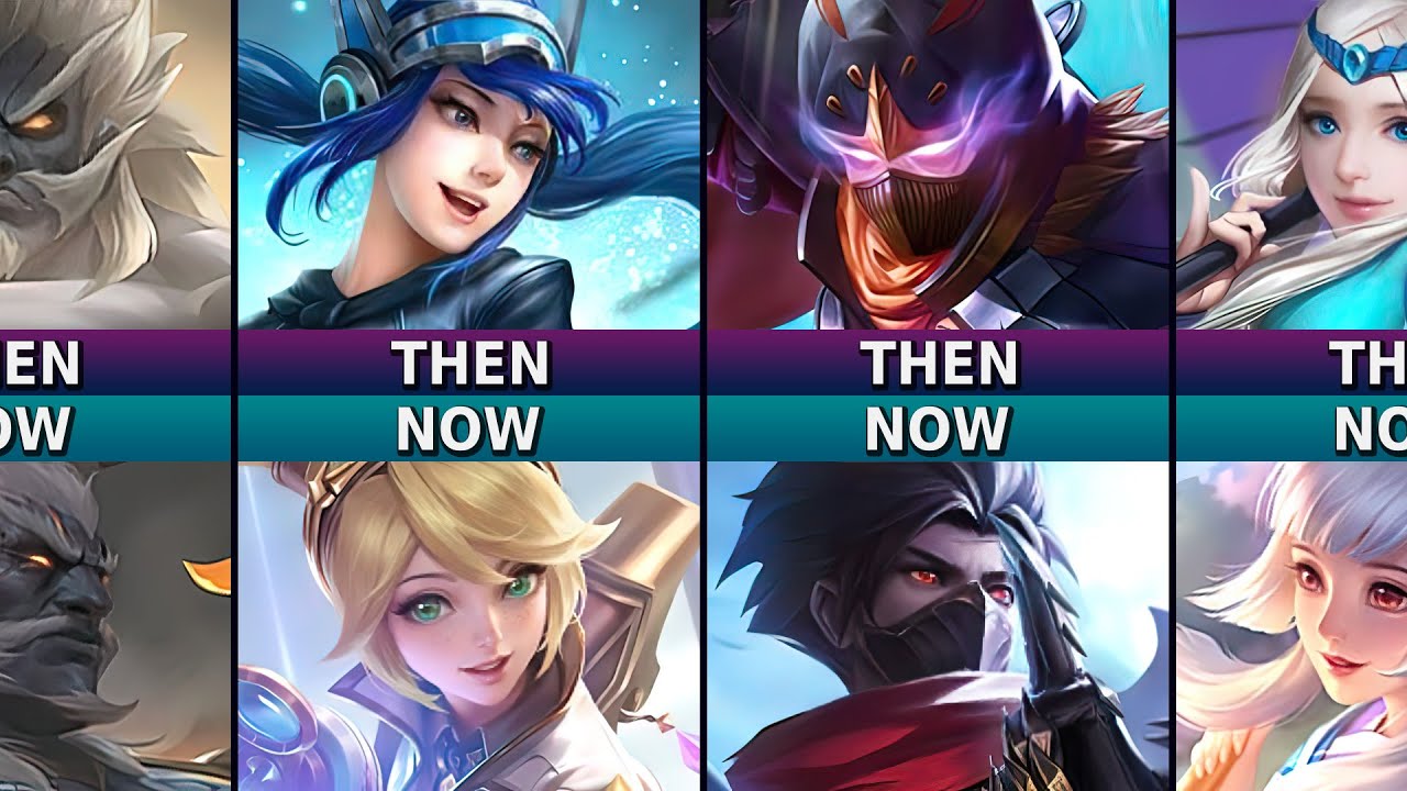 MLBB Heroes Then vs Now #2 - YouTube