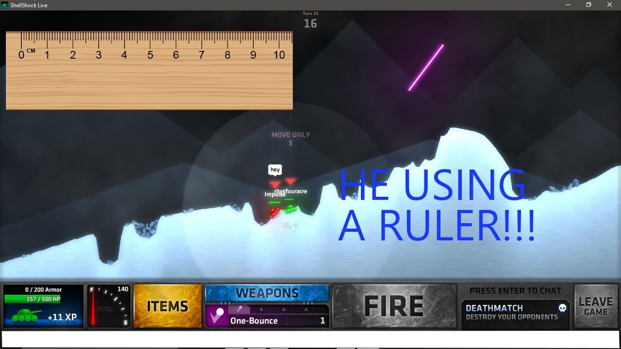 Shellshock live 1v1 i think he got a ruler - YouTube