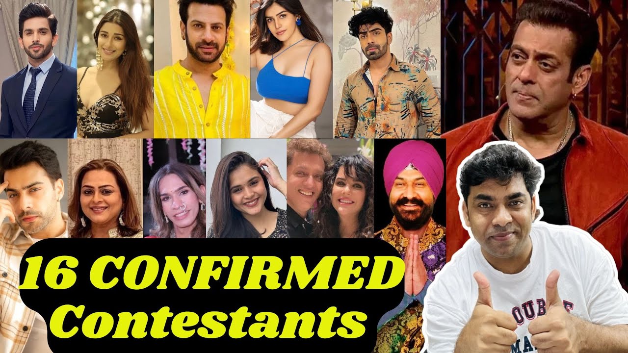 Bigg Boss 18 CONFIRMED Contestants List: Nia Sharma To Gurcharan, 16 ...