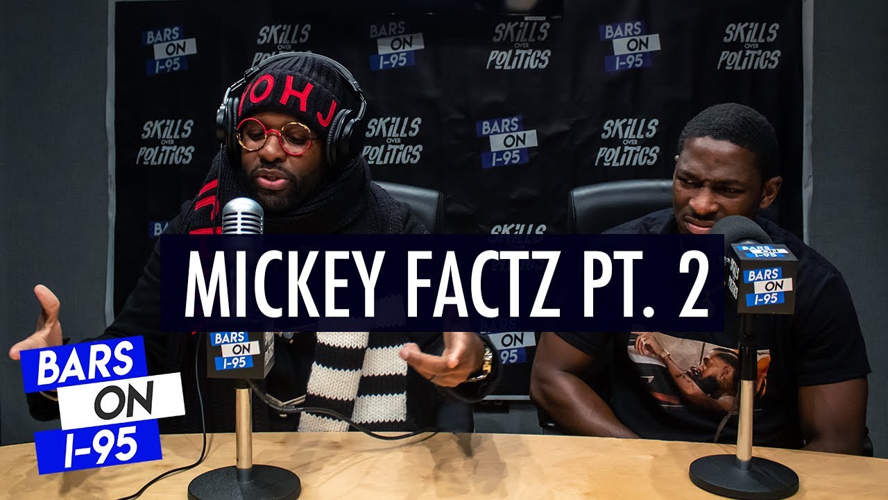 Mickey Factz Bars On I-95 Freestyle Pt 2 - YouTube