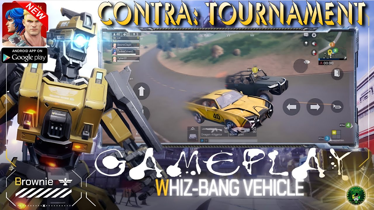 Contra: Tournament(CBT) Battle Royale Gameplay 🎮 NEW! STRATEGIC COMBAT ...