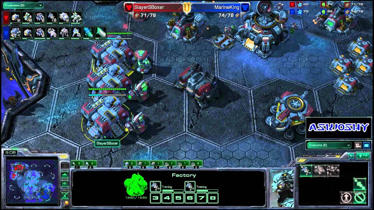 MarineKing vs. BoxeR g1 - StarCraft 2 Commentary (#429) - YouTube