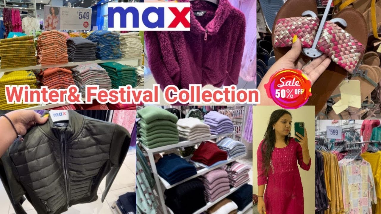 Max Fashion Latest Winter Collection 2023 | Max Store Tour | Max ...