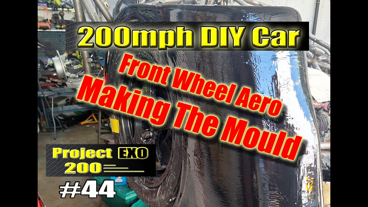 Making the Mould for a Carbon Fibre Front Aero Wheel Arch for my Home ...