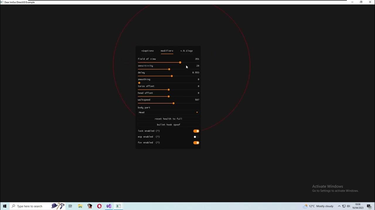 Basic ImGui Menu - YouTube