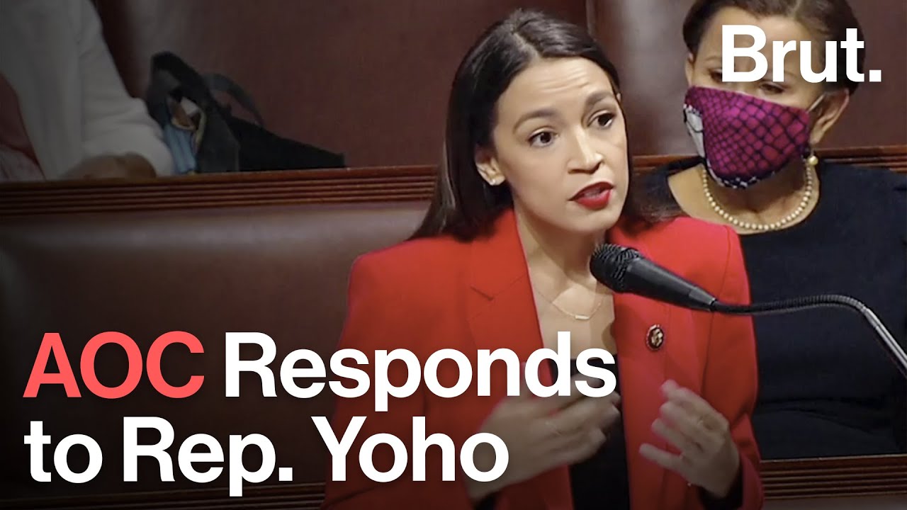 AOC's response to Rep. Yoho: ""Having a daughter does not make a man ...