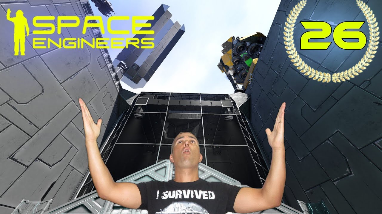Space Engineers #26 COBERTURA PIRAMIDAL (Inicio) Gameplay Español - YouTube