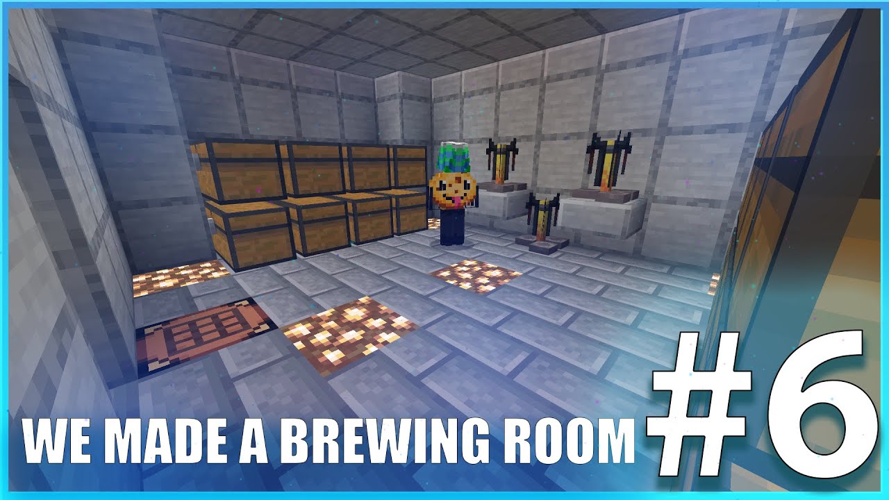 We Made A Brewing Room In Minecraft! #6 | SilentSpecialists - YouTube