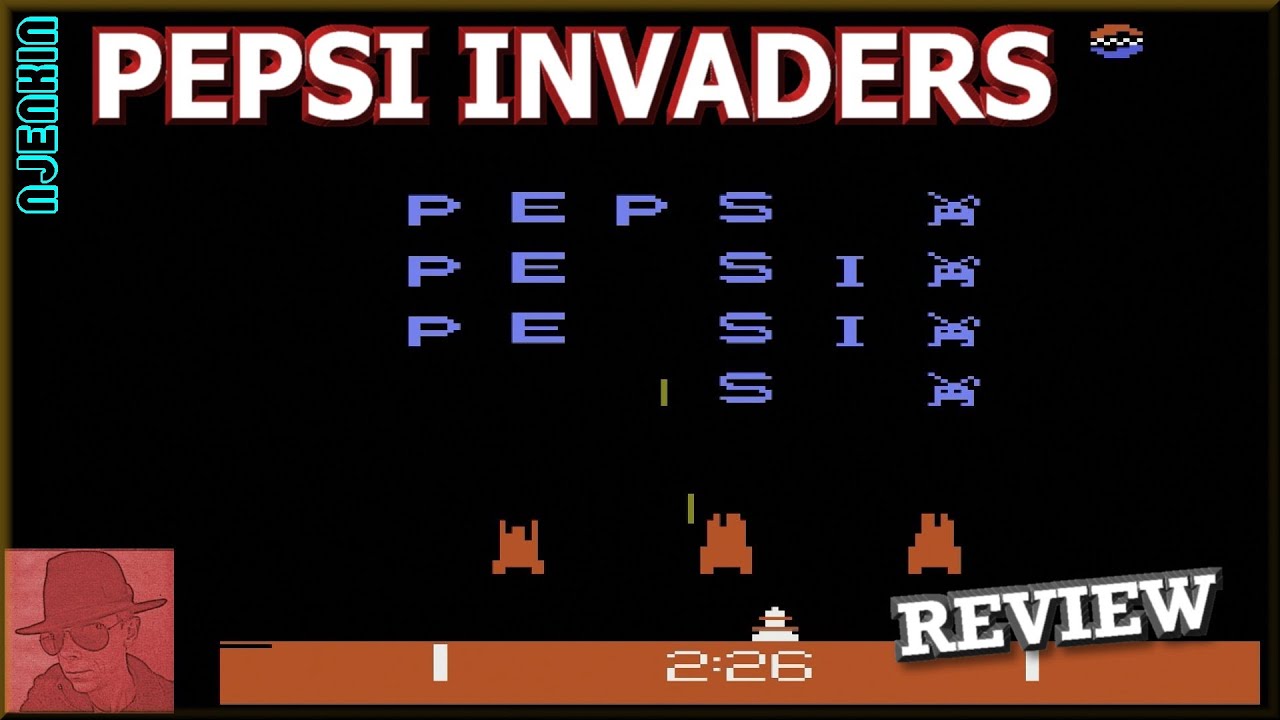 Pepsi Invaders - on the Atari 2600 - with Commentary - YouTube