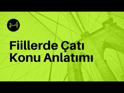Fiillerde Çatı (Öznesine Göre) Konu Anlatımı