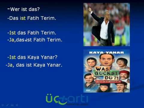 ALMANCA SORU CÜMLELERİ VE CEVAP CÜMLELERİ, ALMANCA SORU CEVAP CÜMLELERİ KONU ANLATIMI
