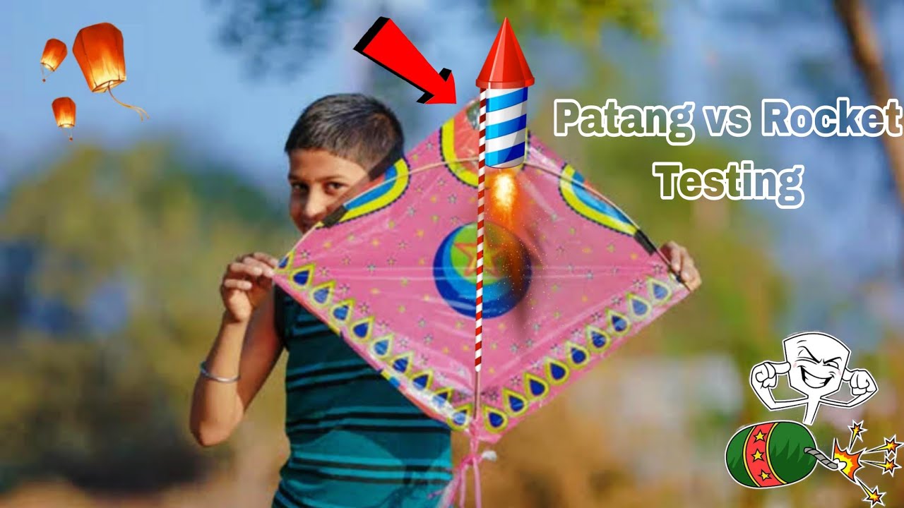Patang vs Rocket 🧨💣💥 Experiment //Mast Amazing Video #experiment # ...