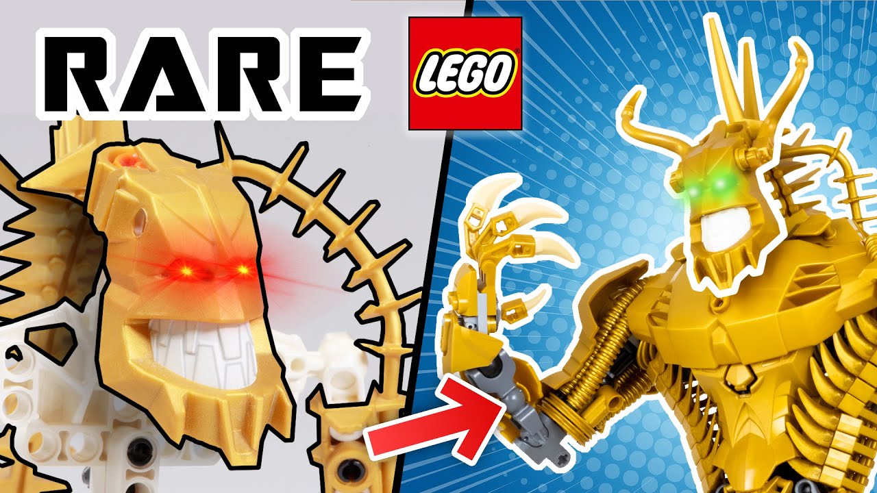 Using the Rarest LEGO Piraka Mask To Make Bionicle MOCs - YouTube