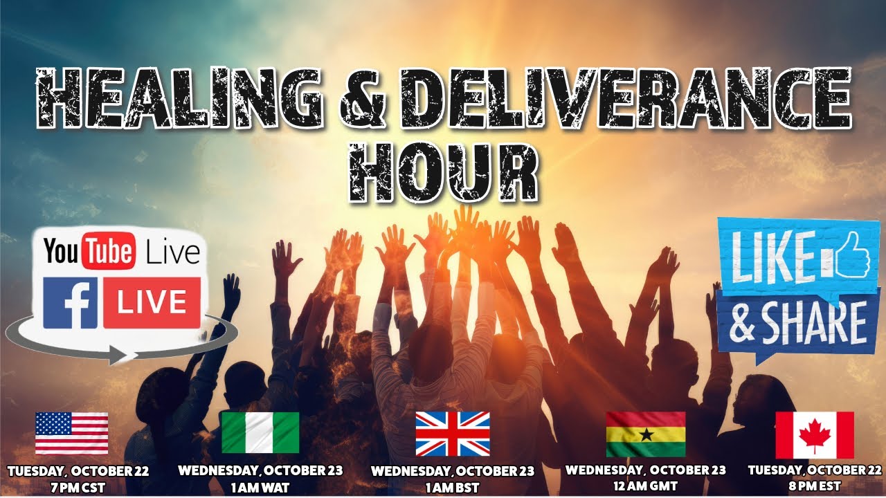 Healing & Deliverance Hour | 10-22-2024 - YouTube