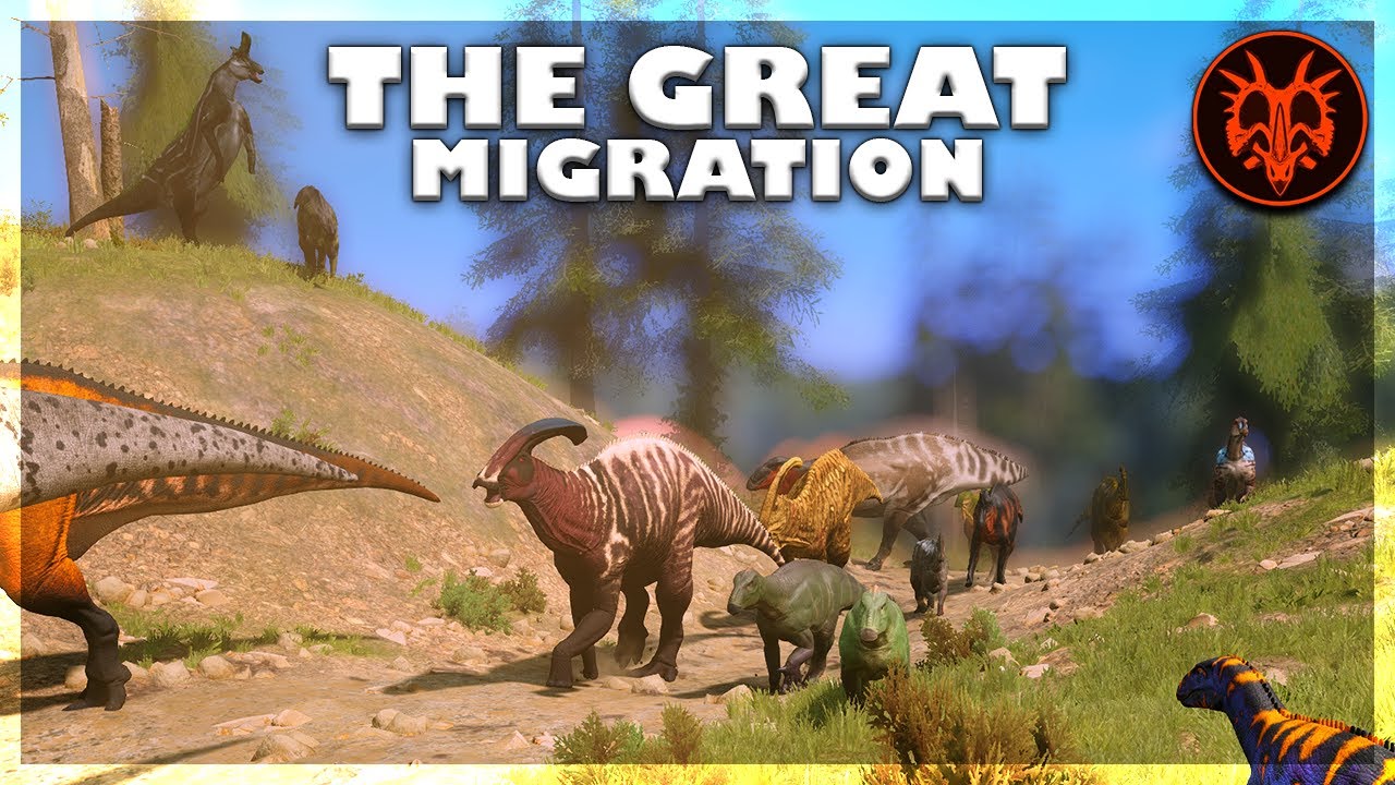 The GREAT PEACEFUL MIGRATION! | Path of Titans - YouTube