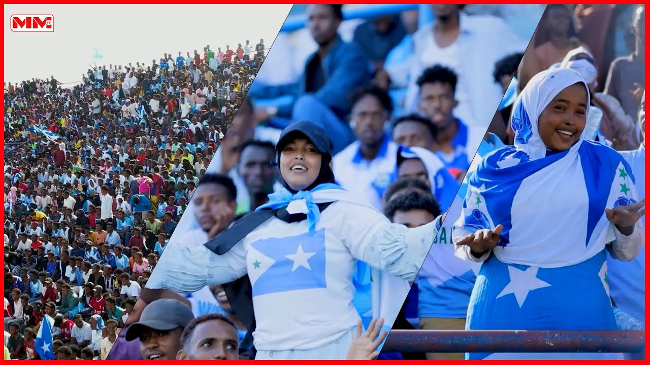 Muuqaaladii guud ee ciyaartii dhexmartay Galmudug VS Jubaland. - YouTube