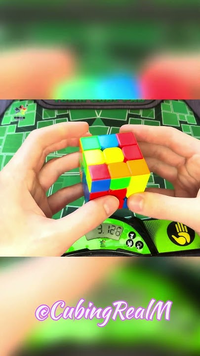 Algorithm Adventure: Navigating the Rubik's Cube Maze! 🤯(ASMR) #shorts ...