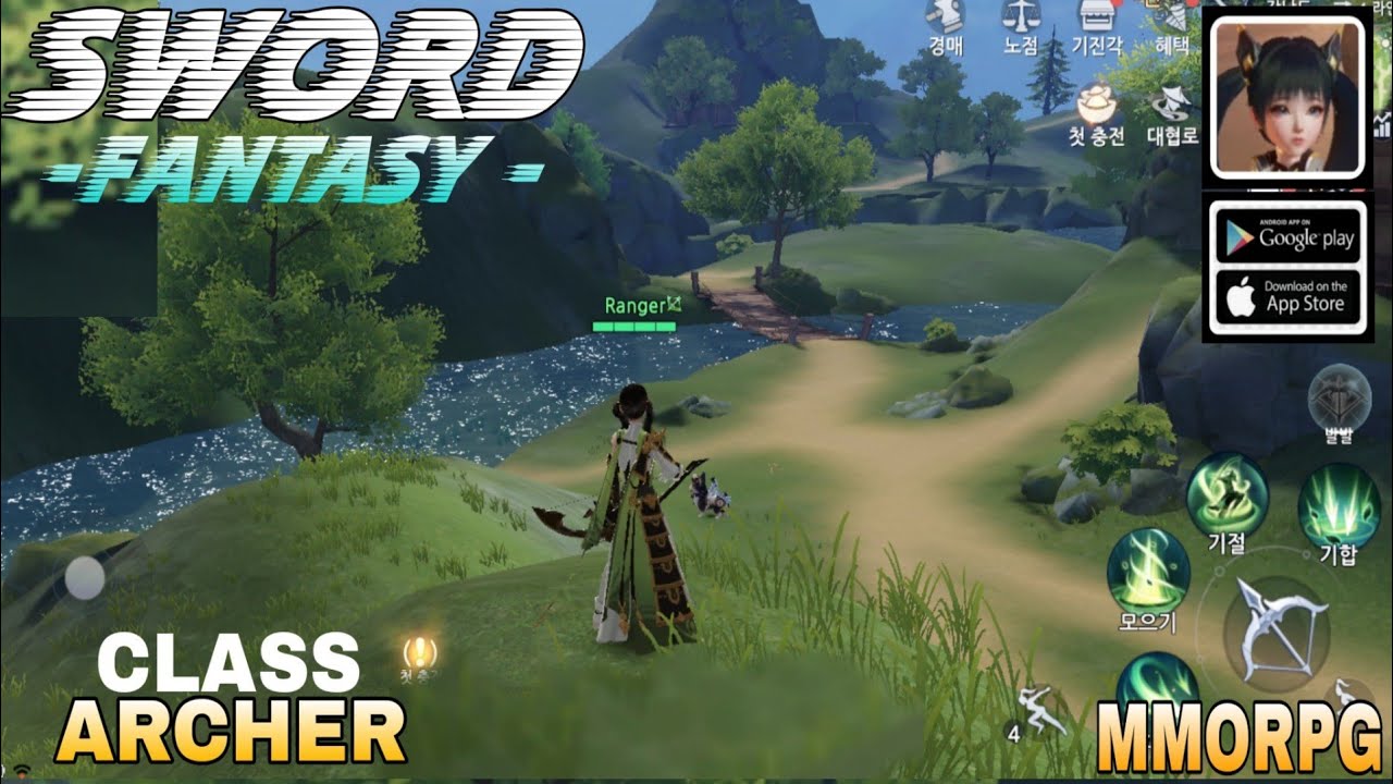 Sword Fantasy Gameplay Class Archer New Best MMORPG For Android/ios ...