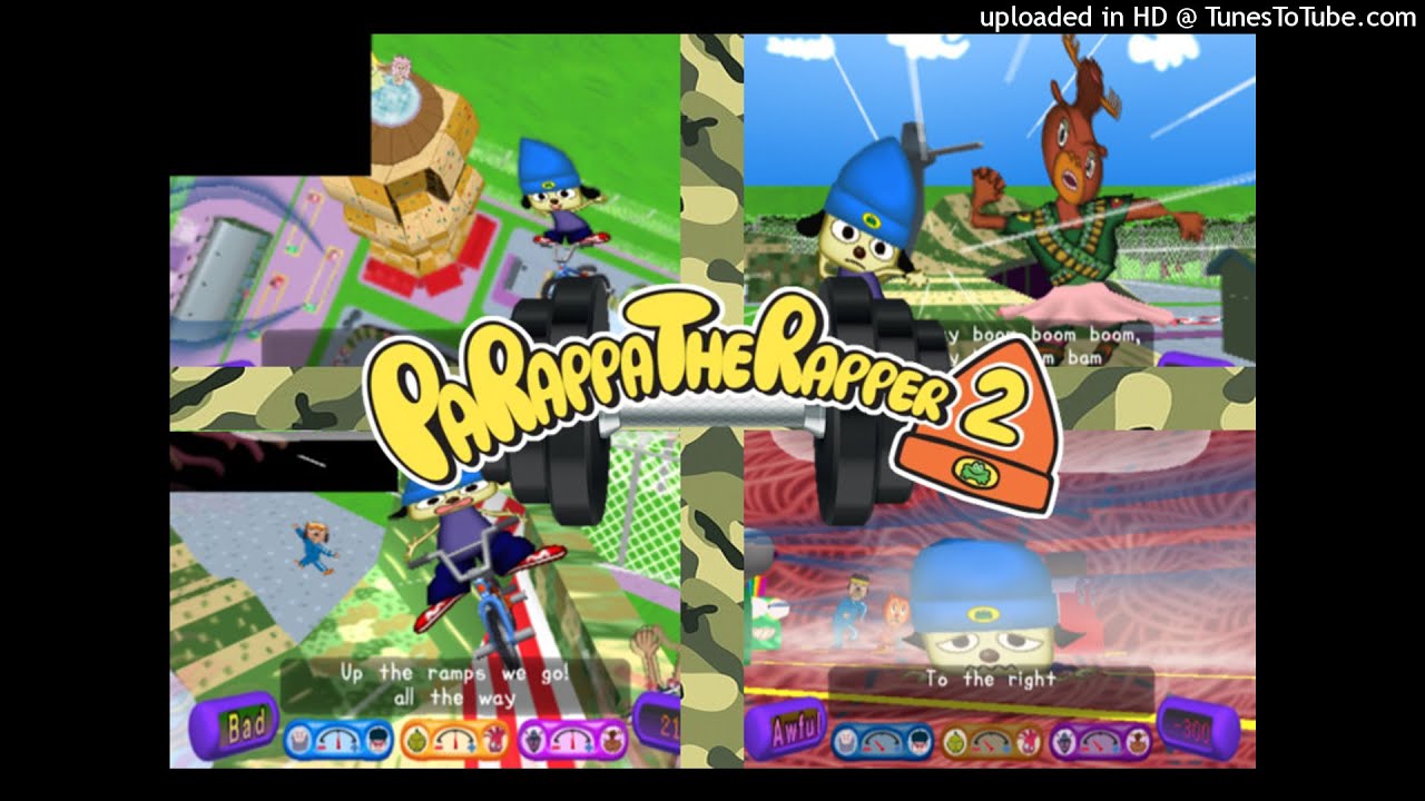 Parappa the Rapper 2 - Sista Moosesha (Cool + Good + Bad + Awful) - YouTube