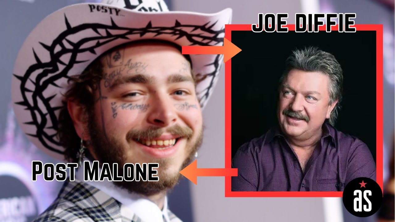 Post Malone Hits Country Charts With Joe Diffie Duet - YouTube