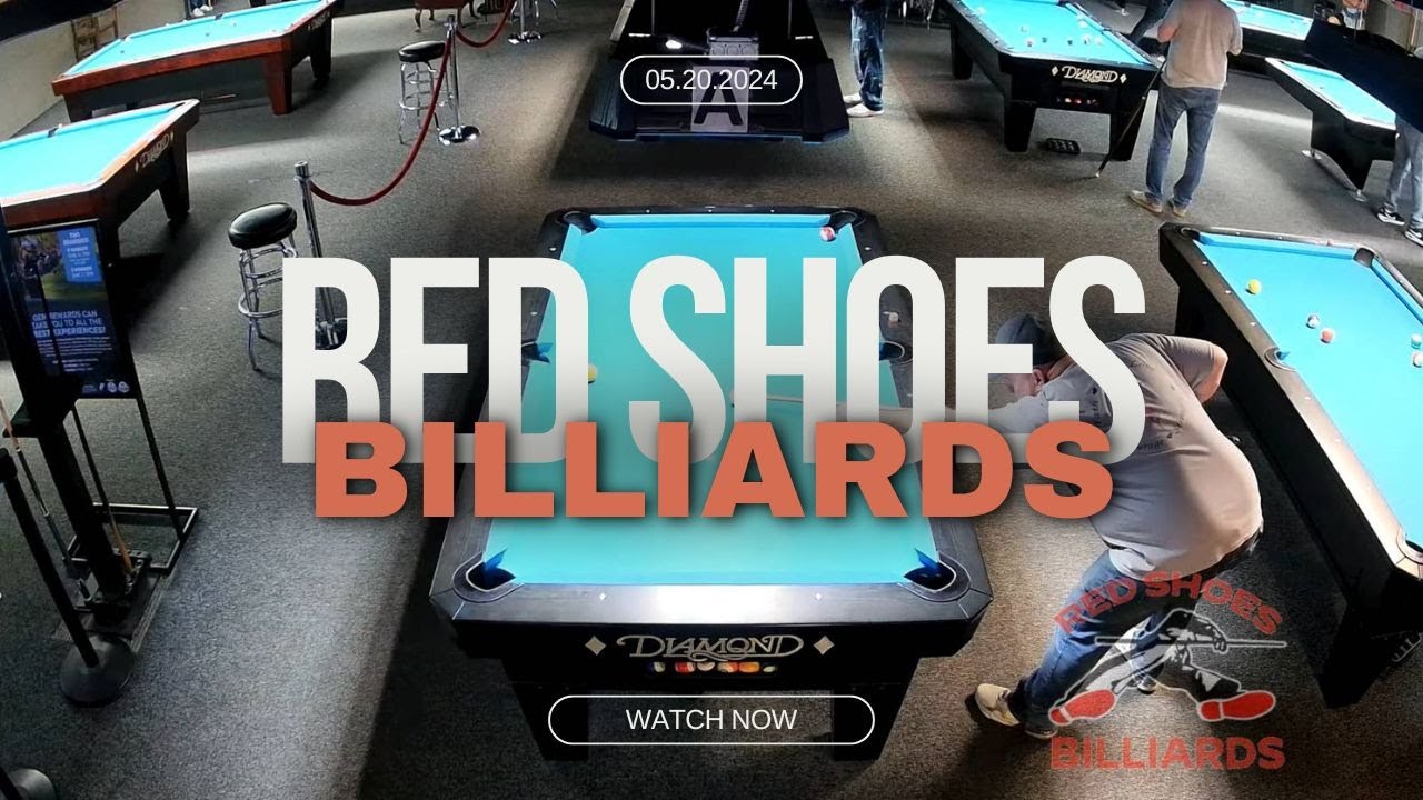 Red Shoes Billiards - Payouts Tournament Spring Session 2024 - YouTube