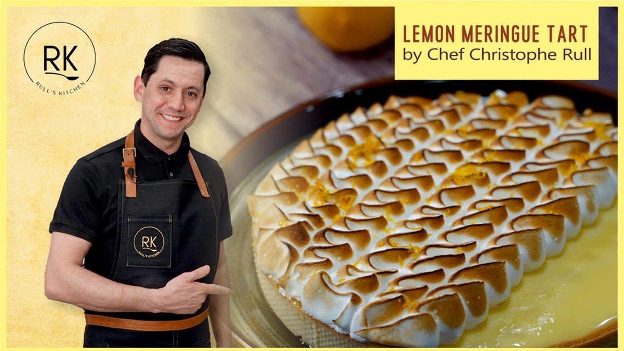 Meyer Lemon Bliss: The Ultimate Meringue Tart Masterpiece by Christophe ...