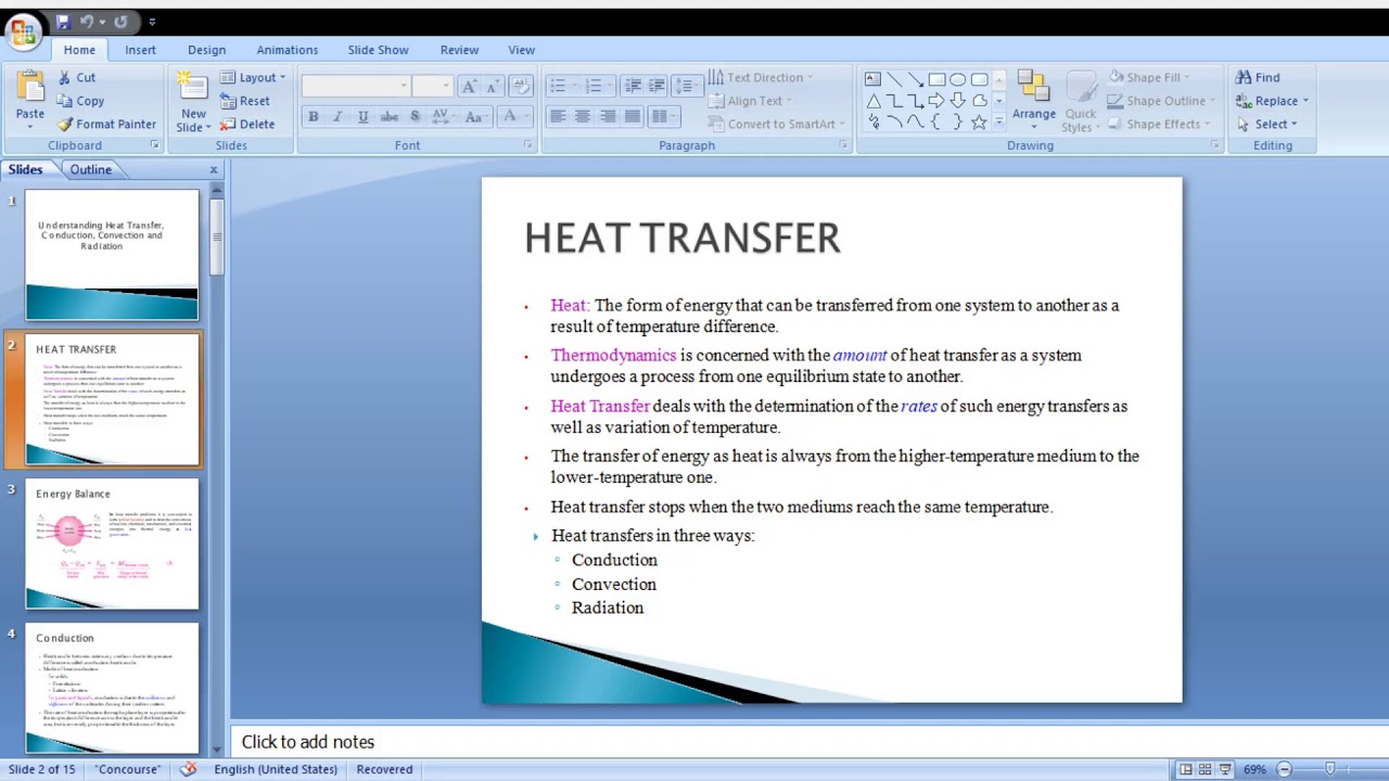 Heat transfer Lecture 1 - YouTube