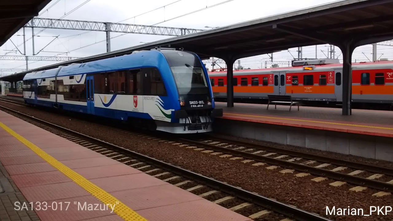 SA133-017 im. "Mazury" - Iława Główna - YouTube
