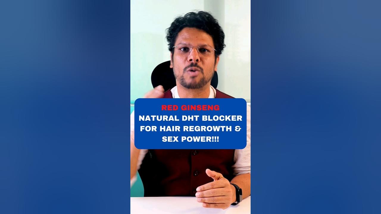 Red Ginseng Natural Dht Blocker For Hair Regrowth And Sex Power Hair