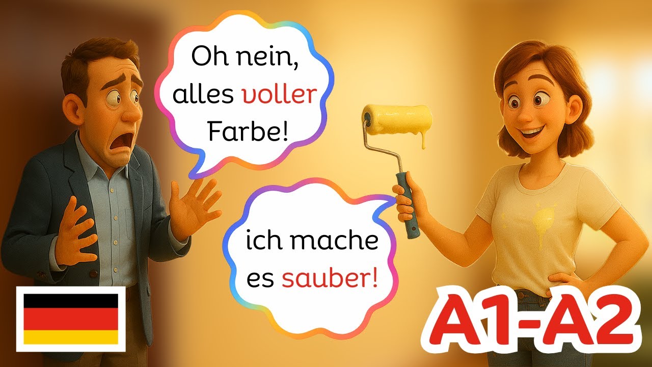 Learn German for Beginners: Real-life German Speaking Practice | A1–A2 ...
