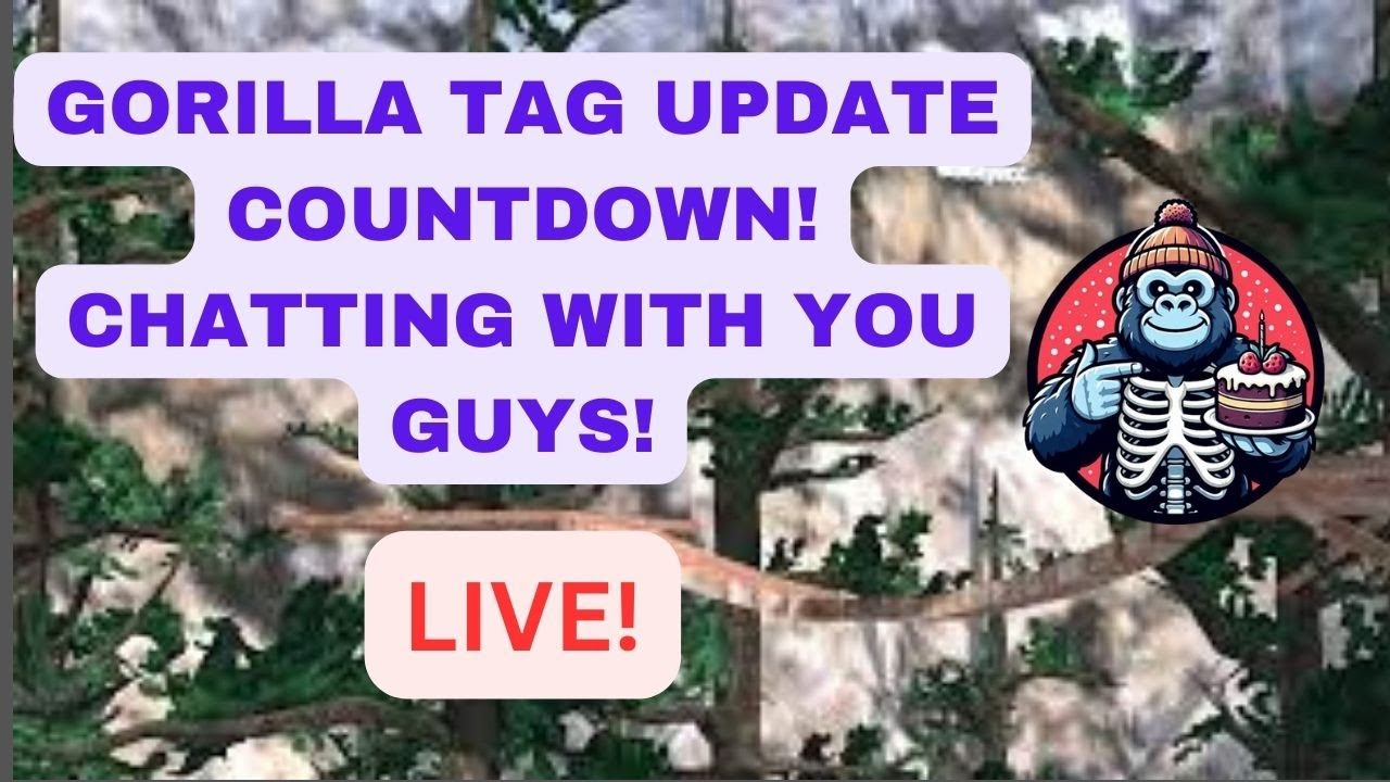 GORILLA TAG SUMMER UPDATE COUNTDOWN! - YouTube