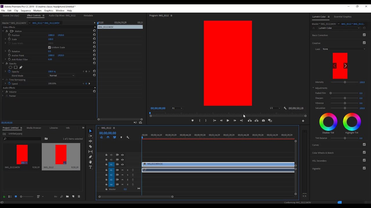 Fixed adobe premiere pro red screen problem - YouTube