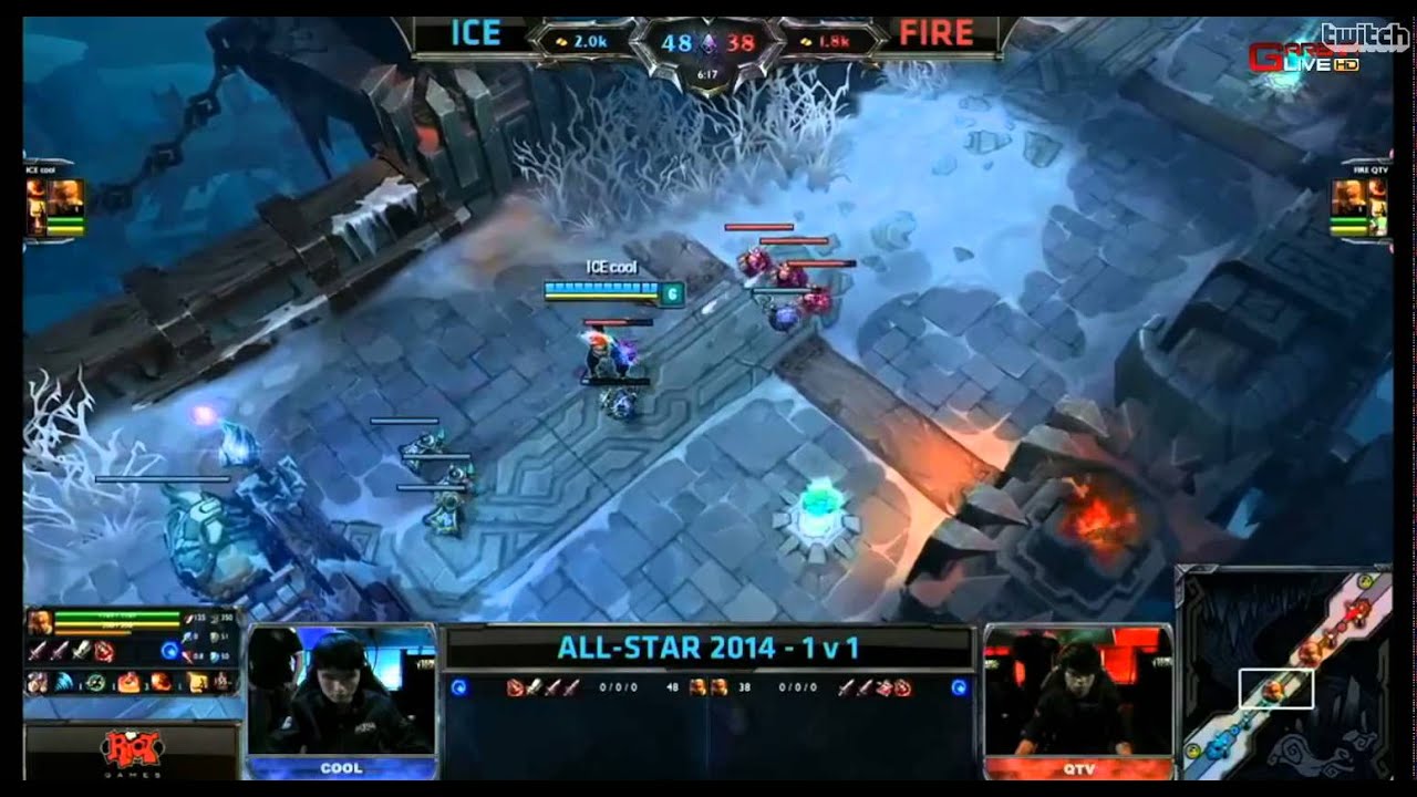 2014-5-11 英雄聯盟 LOL All-Star LEAGUE OF LEGENDS 全明星賽 ICE V.S. FIRE COOL ...