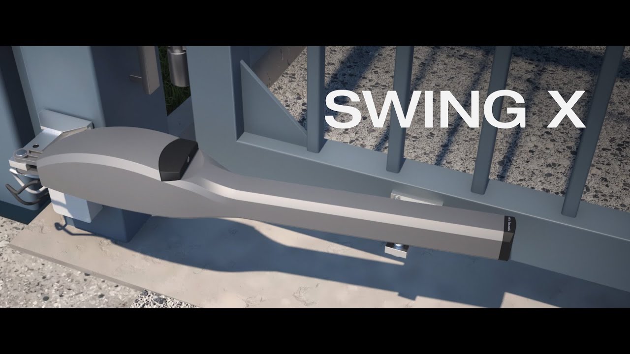 Tousek | Swing gate operator - Swing X - YouTube